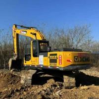 China Used XCMG XE215D 215D Second Hand Excavator 21 22 Ton Heavy Construction Machine for sale
