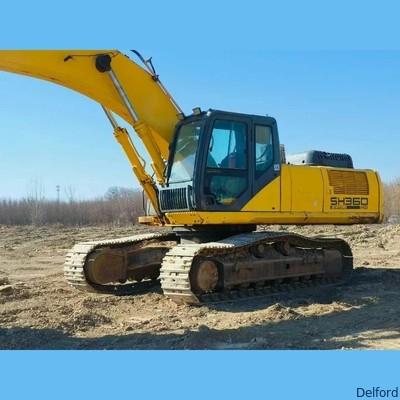 China Sumitomo SH360-5 Used Crawler Excavator Second Hand Heavy Construction Equipment for sale