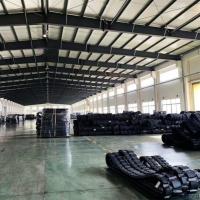 China DC60 Excavator Rubber Crawler Track Replacement Part Customized for sale