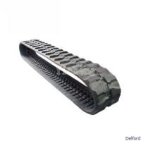 China Wear Resistant Excavator Rubber Track 400x72.5x76 Crawler Track Part for sale