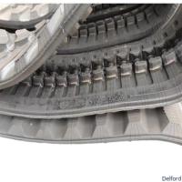 China Wear Resistant Excavator Rubber Track 400x72.5x76 Crawler Track Part for sale