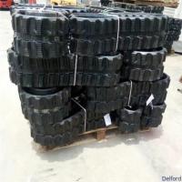 China Wear Resistant Excavator Rubber Track 400x72.5x76 Crawler Track Part for sale