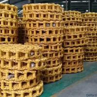 China Komatsu PC200 PC210 Excavator Undercarriage Parts Track Chain Link Assy for sale