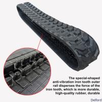 China 180x60x37 Rubber Tracks For Mini Excavator Replacement Parts for sale