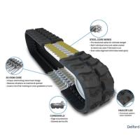 China 180x60x37 Rubber Tracks For Mini Excavator Replacement Parts for sale