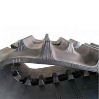 China Mini Excavator Rubber Track Undercarriage Parts For Small Diggers for sale