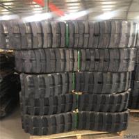 China Mini Excavator Rubber Track Undercarriage Parts For Small Diggers for sale