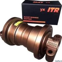 China Komatsu PC100 Excavator Track Roller Bottom Roller Top Roller Carrier Roller Parts for sale