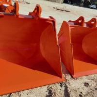 China Q355B Steel Excavator Stone Bucket Clean Up Bucket Customized for sale