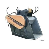 China Hydraulic Crusher Bucket For Excavator 25ton High Vibration Frequency Crushing Rocks for sale