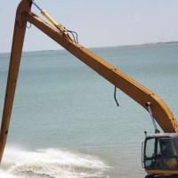 China Q355B Q690 Steel Excavator Long Reach Attachment Customized For Dredging Demolition for sale