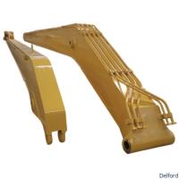 China Telescopic Demolition Excavator Long Reach Boom 3 Section Arm Attachment Customized for sale