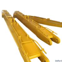 China Extended Excavator Boom Arm 2 Or 3 Section 12m To 45m including Cylinder for sale
