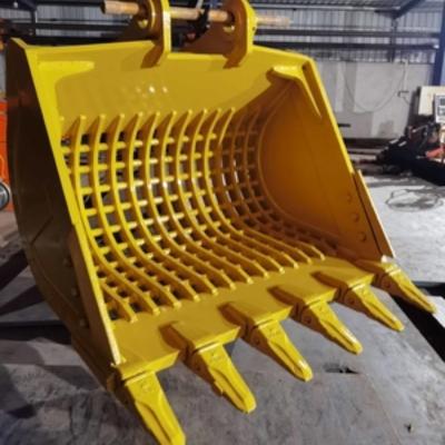 China Customized Skeleton Excavator Bucket For  330 Excavator Screening Net Attachment for sale