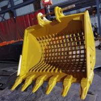 China Customized Skeleton Excavator Bucket For  330 Excavator Screening Net Attachment for sale