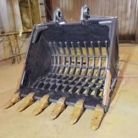 China Customized Skeleton Excavator Bucket For  330 Excavator Screening Net Attachment for sale