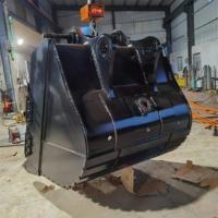 China Customized Abrasion Resistant Excavator Bucket 2.61 Cubic Meter For   349 for sale