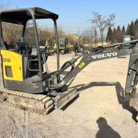 China 2020  EC18D Mini Used Excavator 920 Hours France Origin With Breaker Bucket for sale