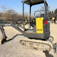 China 2020  EC18D Mini Used Excavator 920 Hours France Origin With Breaker Bucket for sale