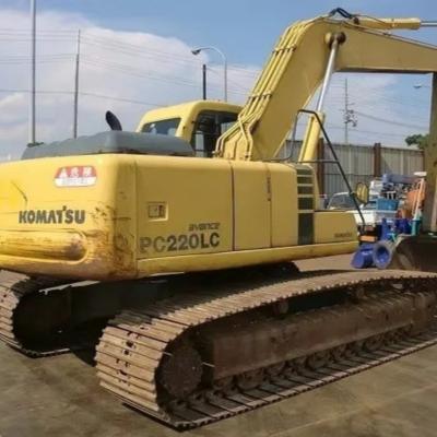 China Used Komatsu PC200-6 Excavator Crawler Digger For Construction Mining Quarry for sale