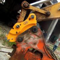 China Heavy Duty Excavator Attachments Hydraulic Quick Hitch Coupler Safety Release Pin for sale