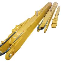 China 20-45 Ton Excavator Long Reach Boom Arm 16-24M Reinforced Extended Arm Deep Digging Demolition Manufacturer Direct for sale