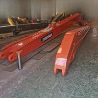 China Customized Excavator Boom Telescopic Long Reach Arm Assembly Digging Bucket Construction Earthmoving Attachment for sale