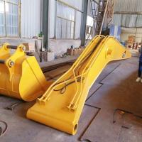 China Custom Excavator Long Reach Boom Arm Extension for River Dredging Waterway Maintenance Hydraulic Arm Supplier for sale