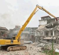 China 16-24M Long Reach Excavator Boom Arm for 20-45 Ton Extended Arm Manufacturer for sale