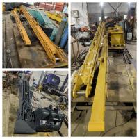 China Customizable Heavy Duty Long Reach Excavator Boom Arm Assembly Reinforced Front End Attachment for Construction for sale