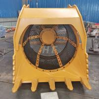 China Customized Hydraulic Rotary Screening Bucket Fine Sieve Excavator Bucket Material Processing Sorting Attachment for Construction Supplier for sale