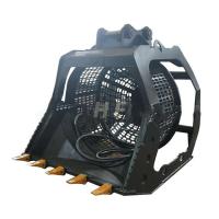 China Factory Direct Excavator Rotating Screen Screener Bucket Soil Cleaning Sieving Work Tool Attachment Supplier for sale