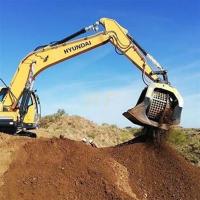 China Factory Direct Excavator Rotating Screen Screener Bucket Soil Cleaning Sieving Work Tool Attachment Supplier for sale