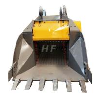 China Factory Direct Crusher Bucket for Excavator Skid Steer Concrete Rock Crushing Attachment Manufacturer for sale