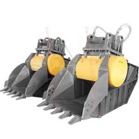 China Factory Direct Crusher Bucket for Excavator Skid Steer Concrete Rock Crushing Attachment Manufacturer for sale