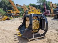 China Customizable Excavator hydraulic Screening Bucket Bespoke Riddle Sorting Attachment Material Processing Used For 30 Tons Machine for sale
