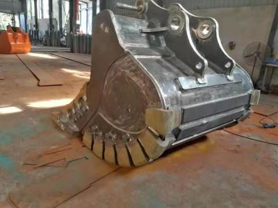 China Customized Heavy Duty Rock Bucket Excavator Spade Nose Customized 1.4 1.6 3 CBM Construction Equipment Parts Supplier for sale