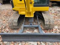 China High Quality Used Komatsu PC56-7 5.6Ton Mini Excavator With Push Shovel For Sale for sale