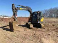 China Used  Excavator Original  EC75D 7.5 Ton Hydraulic Crawler Digger With AC Cab For Sale for sale