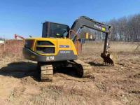 China Used  Excavator Original  EC75D 7.5 Ton Hydraulic Crawler Digger With AC Cab For Sale for sale