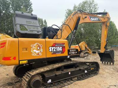 China Refurbished Second-hand Excavator Sany SY 215C Used Crawler Excavator For Sale for sale