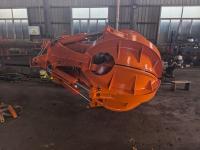 China Electro-Hydraulic Multi-Petal Orange Peel Grapple, Rotary Motorized Scrap Grab for Crane Handling Waste Steel Bulk Materials for sale