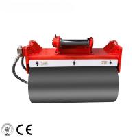 China Construction Machinery Slope tamper smooth Drum Compaction Wheel Slope Compactor Vibratory Rollers For Excavator for sale