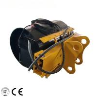 China Construction Machinery Slope tamper smooth Drum Compaction Wheel Slope Compactor Vibratory Rollers For Excavator for sale