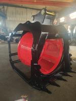 China Factory Direct Heavy Duty Rotary Screening Bucket with 360 Degree Rotation for Excavator Soil Separation for sale
