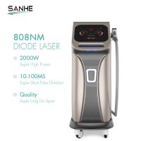 China 2000W 808nm Diode Laser Hair Removal Machine Ice Platinum Painless Permanent 10Hz for sale