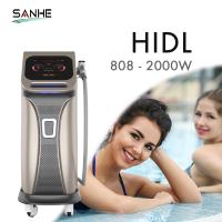 China 2000W 808nm Diode Laser Hair Removal Machine Ice Platinum Painless Permanent 10Hz for sale
