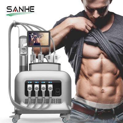 China Factory EMS Muscle Stimulator Body Sculpting Machine 4200W 7 Tesla HI-EMT Slimming for sale