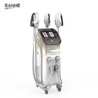 China SANHE 4 Handles EMS RF Body Sculpt Muscle Stimulator 7 Tesla 3000W Skin Tightening Machine for sale