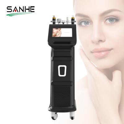 China Fractional Vacuum RF Microneedle Gold Radio Frequency Skin Rejuvenation Lifting Machine 2MHz 50W for sale